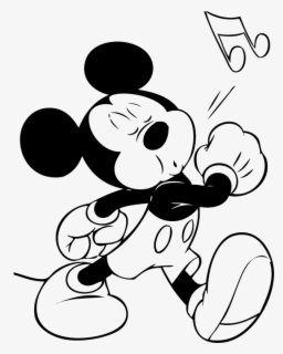 Whistling Cartoon Mickey Mouse , Free Transparent Clipart - ClipartKey