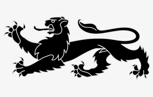 Heraldic Lion Passant Png , Free Transparent Clipart - ClipartKey