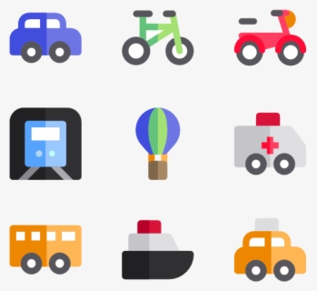 Transparent Transportation Clipart - Coloring Black And White Clipart ...