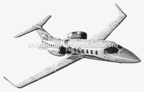 Learjet 35 , Free Transparent Clipart - ClipartKey