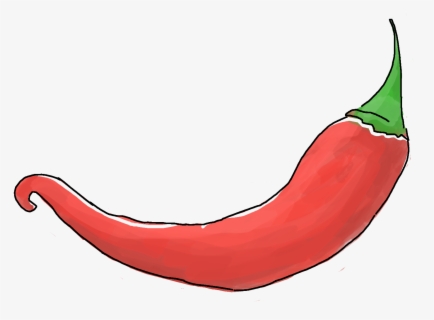 Chili Pepper - Dibujo De Chile Chipotle , Free Transparent Clipart ...