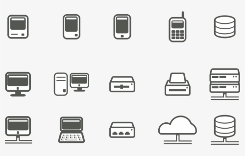 Server Clipart Network Attached Storage - Nas Symbol , Free Transparent ...