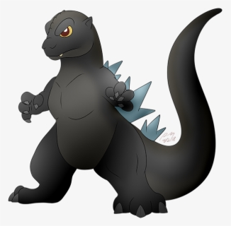 Transparent Godzilla Png - Draw Godzilla Side View , Free Transparent ...