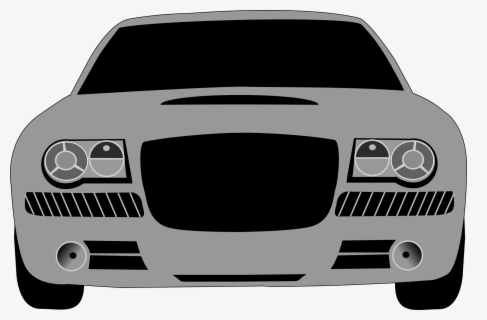 Car Clipart Front View - Car Facing Forward Drawing , Free Transparent ...
