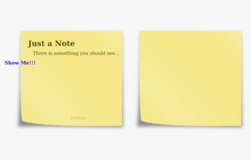 Transparent Paper Clip Art Png - Post It Note Animated , Free ...