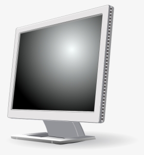 Flat Screen Monitor Clip Art - Lcd Monitor Clipart Free , Free ...