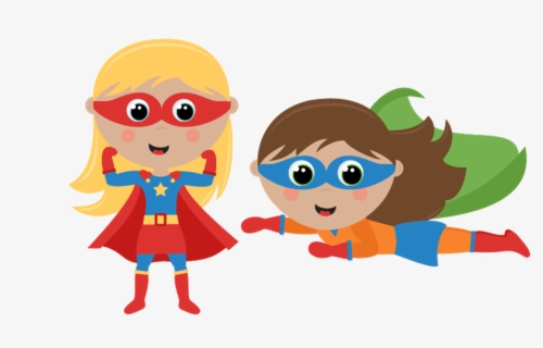 Superheroes Png - - Superhero Boy And Girl Clipart , Free Transparent ...