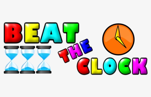 Beat The Clock - Graphic Design , Free Transparent Clipart - ClipartKey