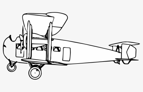 Biplane Clipart - Old Plane Side View , Free Transparent Clipart ...