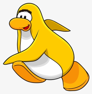 Club Penguin Clipart - Club Penguin Yellow Penguin , Free Transparent ...