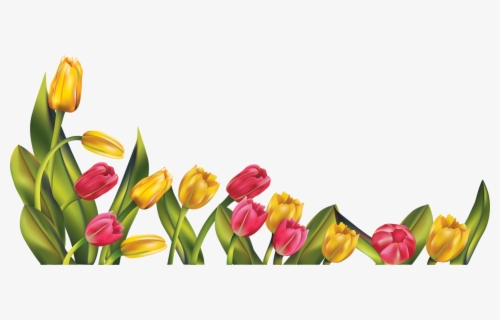Free Spring Border Clip Art with No Background - ClipartKey