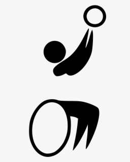 Basketball Clipart Symbol - Clip Art Wheelchair Basketball , Free ...