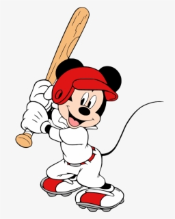 Baseball Clipart Mickey Mouse - Mickey Mouse Baseball Clipart , Free ...