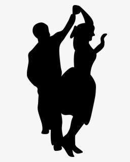 Two People Dancing Clipart Kid - Dancing Couple Vector Png , Free ...