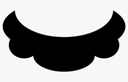 Mario Mustache Filled Icon - Moustache Mario Png , Free Transparent ...