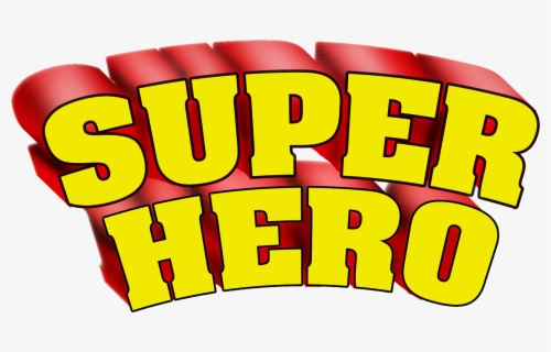 Free Superhero Words Clip Art with No Background - ClipartKey