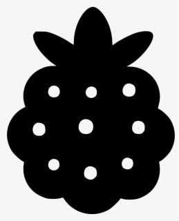 Clip Art Pattern Silhouette Black Fruit - Berry Silhouette Transparent ...