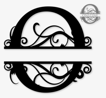 Split Monogram O Svg , Free Transparent Clipart - ClipartKey