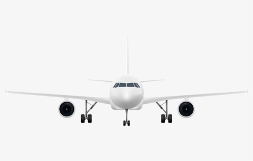 Airplan Front View Png - Boeing 757 , Free Transparent Clipart - ClipartKey