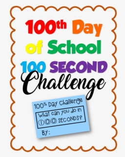 School Clipart 100th Day - School Days Clip Art , Free Transparent ...