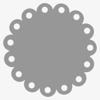 Free Scalloped Circle Clip Art with No Background - ClipartKey