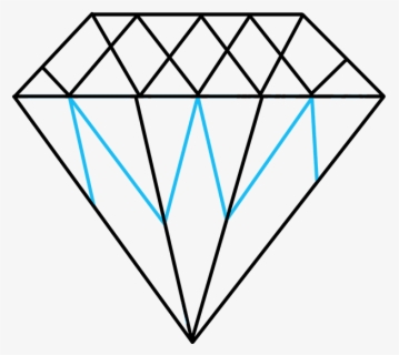 Purple Diamond Drawing Png , Free Transparent Clipart - ClipartKey