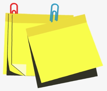 Note Post-it Sticky Notes Paper Clip Art Transparent - Sticky Note Clip ...