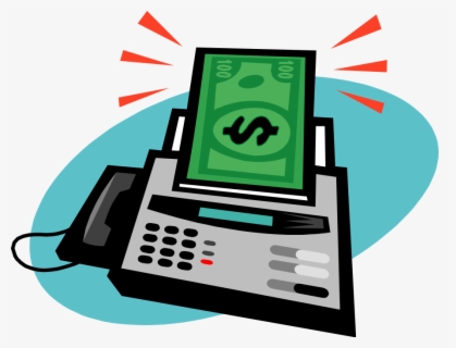 Modern Fax Machine Clipart, Vector Clip Art Online, - Servizio Fax ...