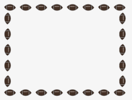 Tailgate Cliparts Borders - Football Border Transparent , Free ...