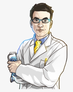 Asian Male Doctor Clipart - Illustration Of Doctor Png , Free ...