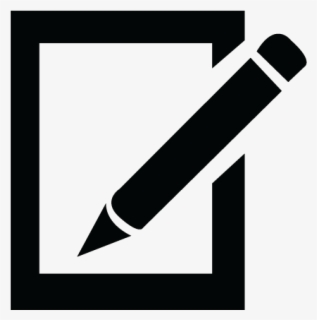 Write It Down - Paper And Pencil Icon Png , Free Transparent Clipart ...