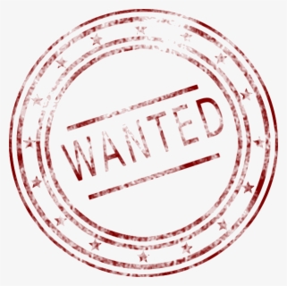 Wanted Stamp Clip Art - Wanted With Transparent Background , Free ...