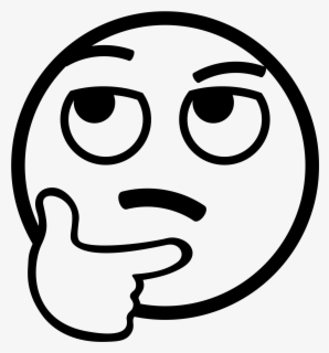 Download Thinking Emoji With Gun In Mouth Clipart , Png Download ...