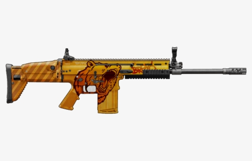 Fn Scar Png - Scar H Assault Rifle , Free Transparent Clipart - ClipartKey