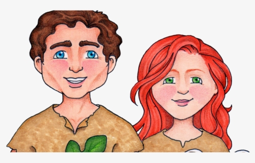 Cartoon Adam And Eve Clipart , Png Download - Clipart Adam And Eve ...