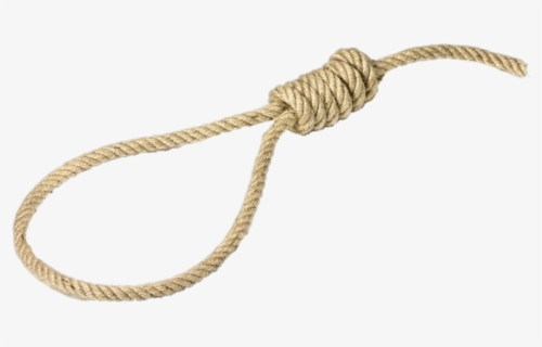 Noose Lying Flat - Running Noose Hanging , Free Transparent Clipart ...