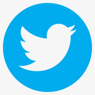 Twitter Circle Logo Transparent - Twitter Round Logo Png , Free ...