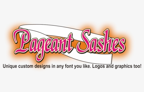 Custom Pageant Sashes - Pageant Sash Font , Free Transparent Clipart ...