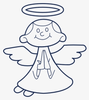 Angel Coloring , Free Transparent Clipart - ClipartKey