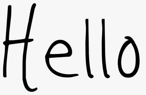 Free Hello Clip Art with No Background - ClipartKey