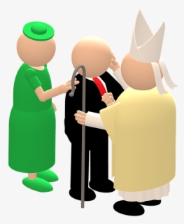 Confirmation, Bishop, Church, Firmpate, Firmand - Cartoon , Free ...