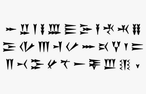 Ugaritic Script Sample - Ugaritic Alphabet , Free Transparent Clipart ...