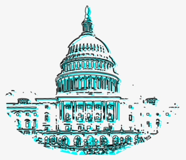 Us Capitol Capitol Washington Dc Vector Drawing Illustration - Dome ...