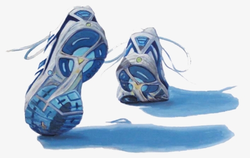 Running Shoes Icon Png - Transparent Png Running Shoe Icon , Free ...