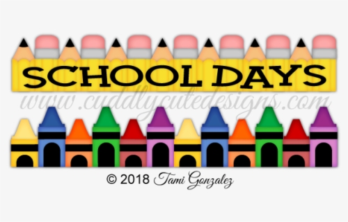 School Days Borders , Free Transparent Clipart - ClipartKey