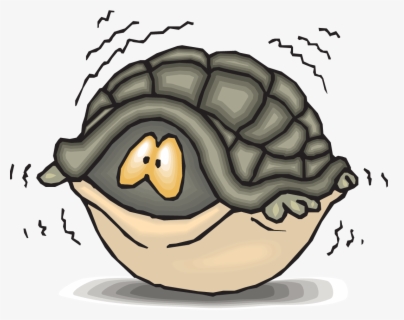 Turtle Out Of Shell Cartoon , Free Transparent Clipart - ClipartKey
