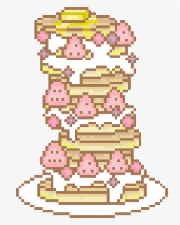 Pancake Clipart Tumblur - Pancake Pixel Art Png , Free Transparent ...