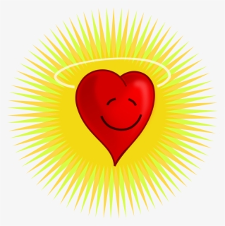 Clip Art Glow Hearts - Glowing Heart Transparent Background , Free ...