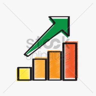 Increasing Graph Clip Art - Progress Chart No Background , Free ...