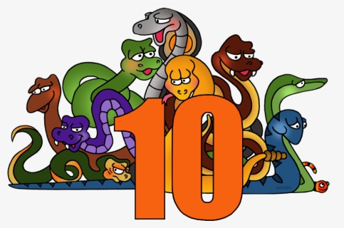 Number - Snakes For Kids , Free Transparent Clipart - ClipartKey
